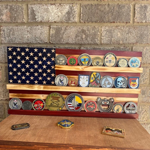 American Flag Coin Holder - Etsy