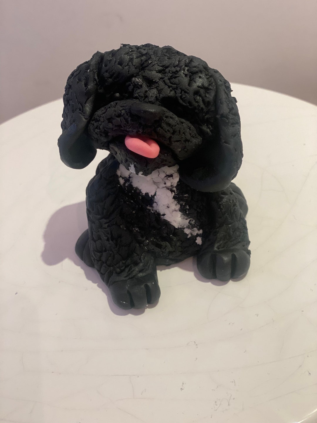 The Cutest Edible Cockapoo Dog Fondant Cake Topper for Birthdays and ...