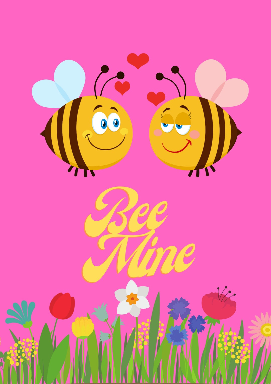 Bee My Valentine, Show Your Love for the One You Love With This Cute ...