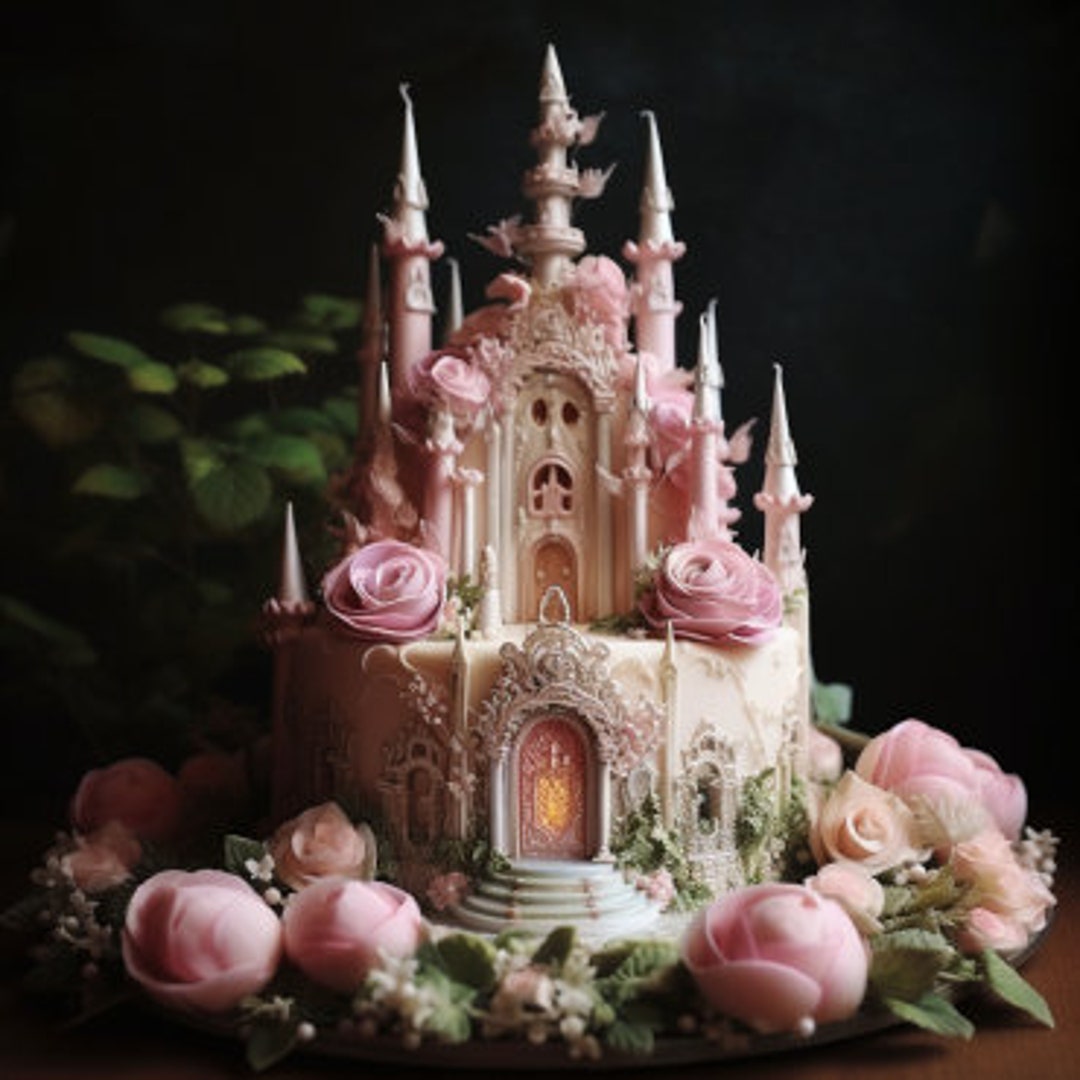 Spectacular Princess Fairy Cake: Create Fairy Tale Magic at Home - Etsy UK