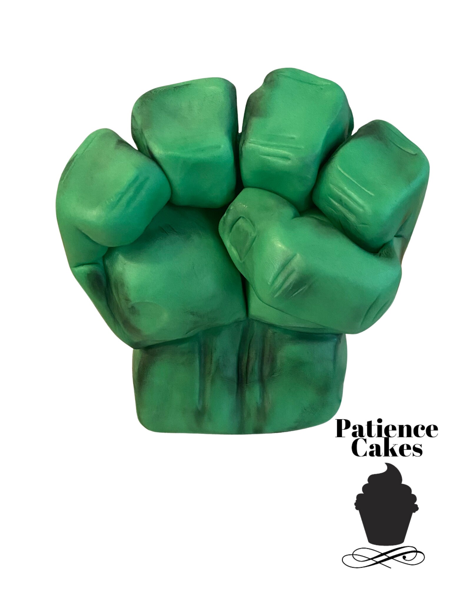 Unofficial Hulk Fist Edible Cake Topper Made From a Mix of Modelling ...