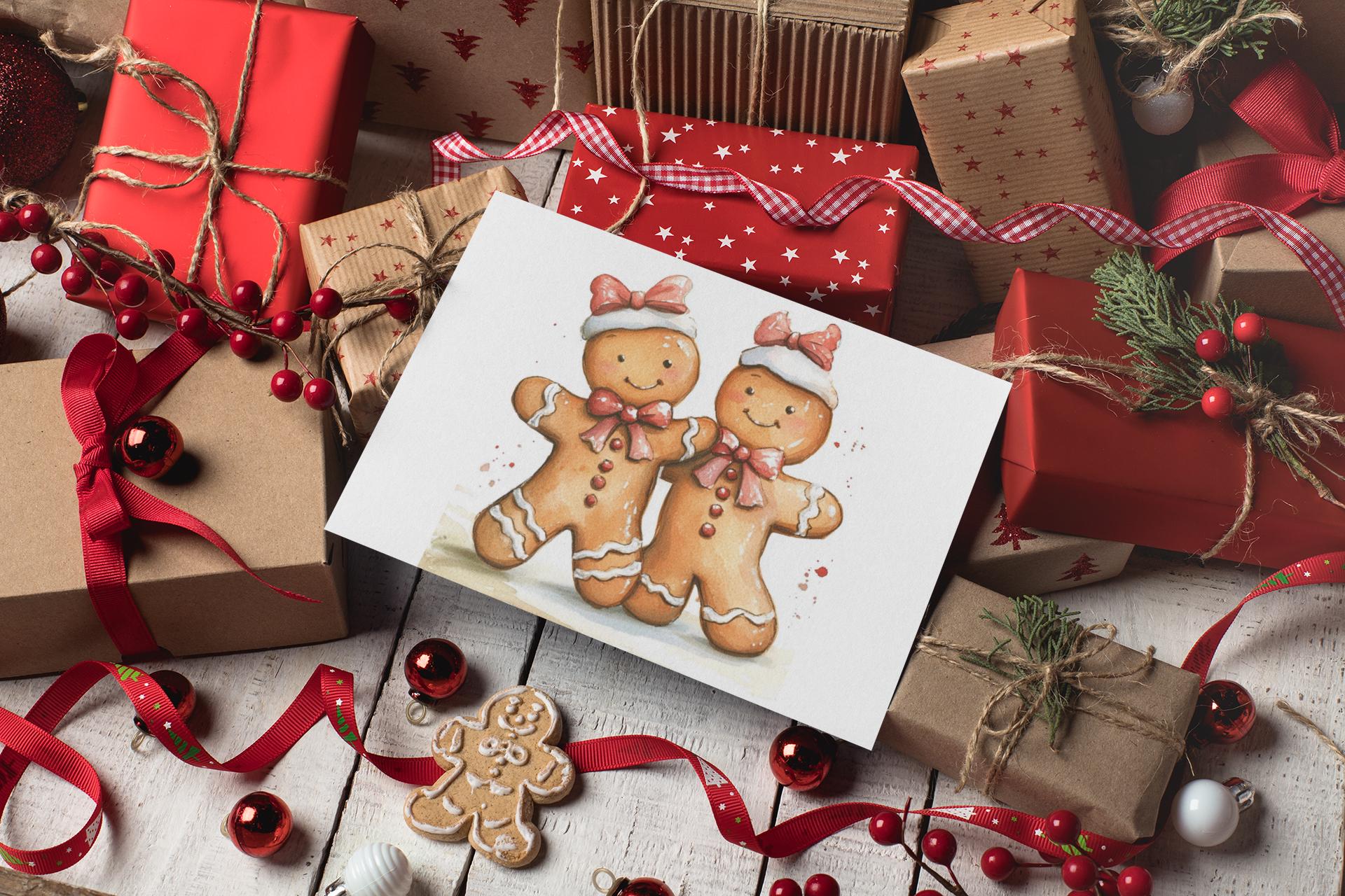 Gingerbread Couple a Digital Download for Your Friends and Family ...