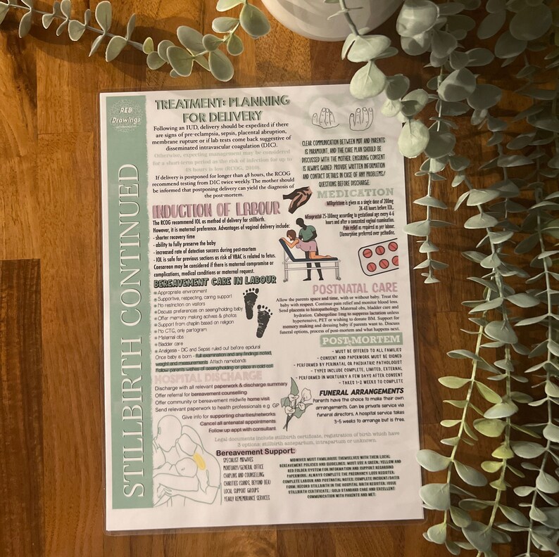 Bereavement Stillbirth Poster - Etsy