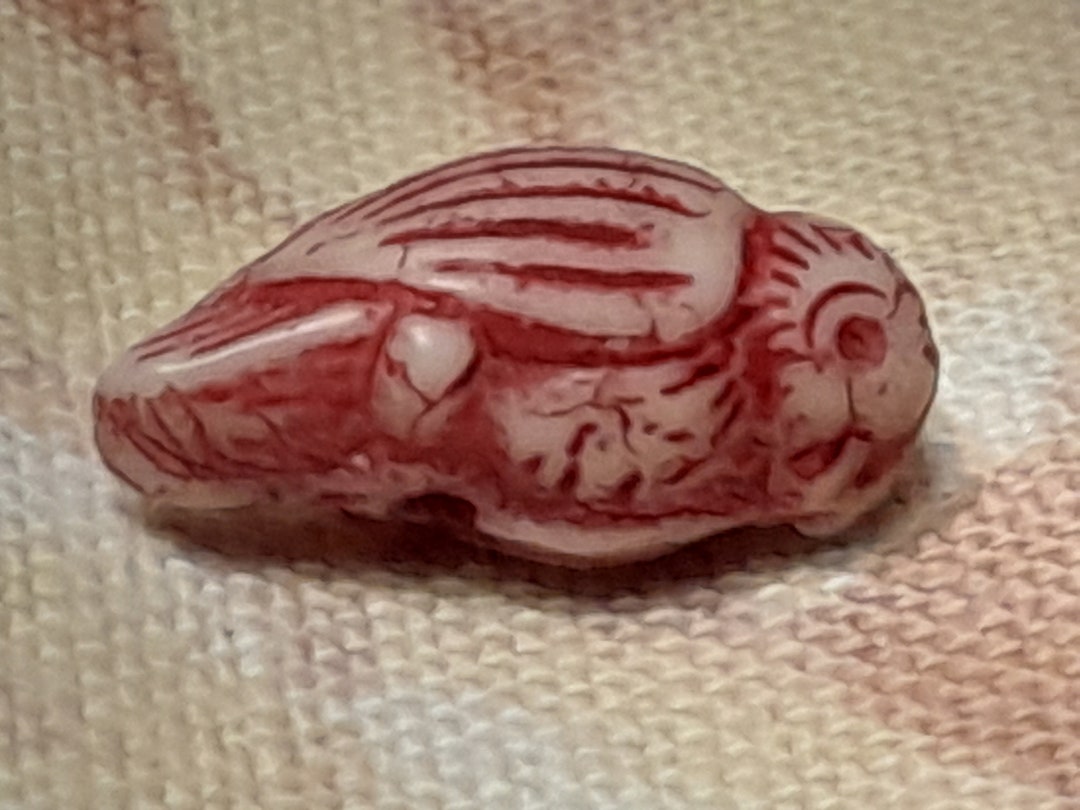1920s Vintage Czech Neiger Parrot Beads Egyptian Revival From a Broken ...