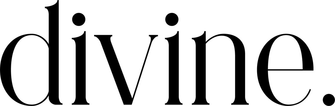 Divine - Digital Lettering File, Printable PNG, JPG, SVG - Etsy