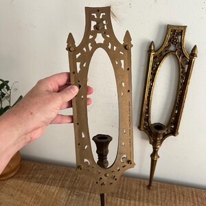 Vintage Gold Ornate Syroco Wall Sconces Set of 2 - Etsy