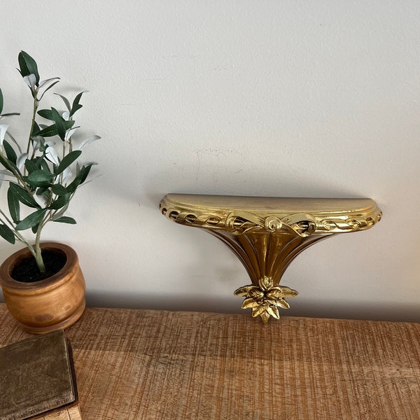 Gold Wall Shelf - Etsy