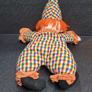 Large Vintage Handmade Stuffed Clown (cute or Creepy - You Decide ...