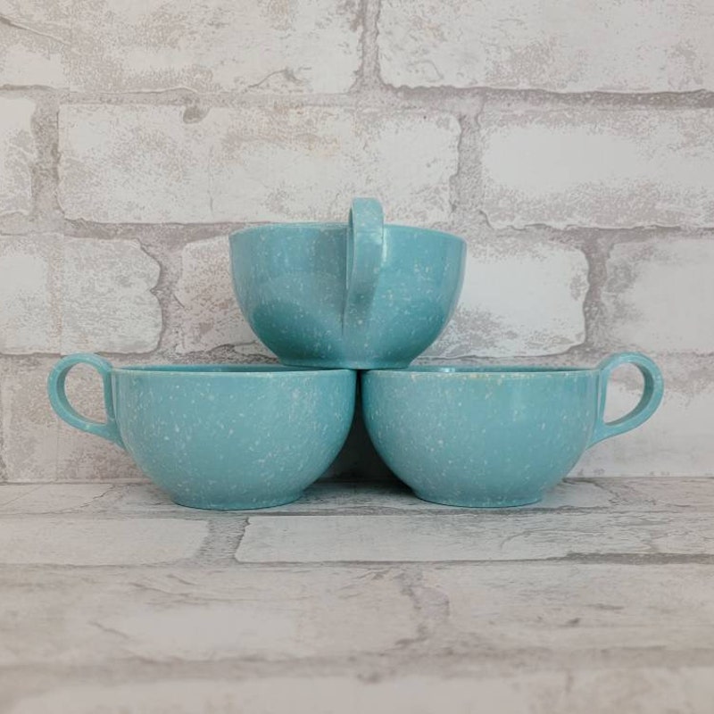 Blue Tea Cups - Etsy