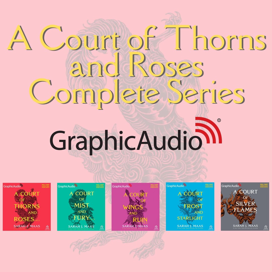 ACOTAR Graphic Audio Book Complete Series - Etsy
