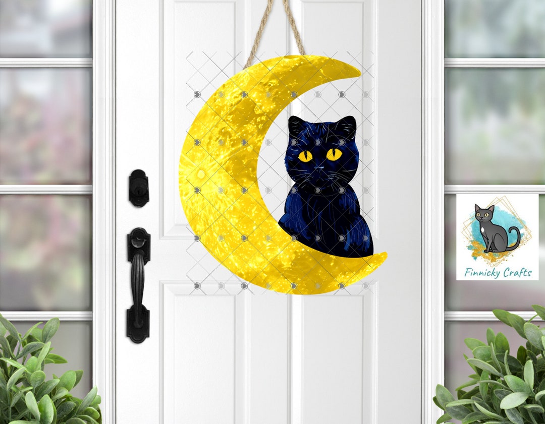 Moon Cat - Digital Design- Earrings - Signs - Design - PNG - T-shirts ...