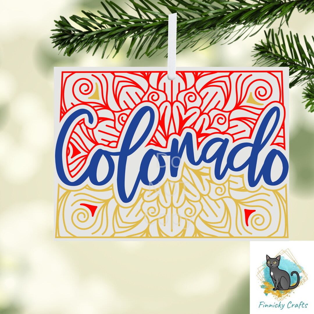 Colorado State Shape, Rocky Mountains, Sublimation, PNG, Digital ...