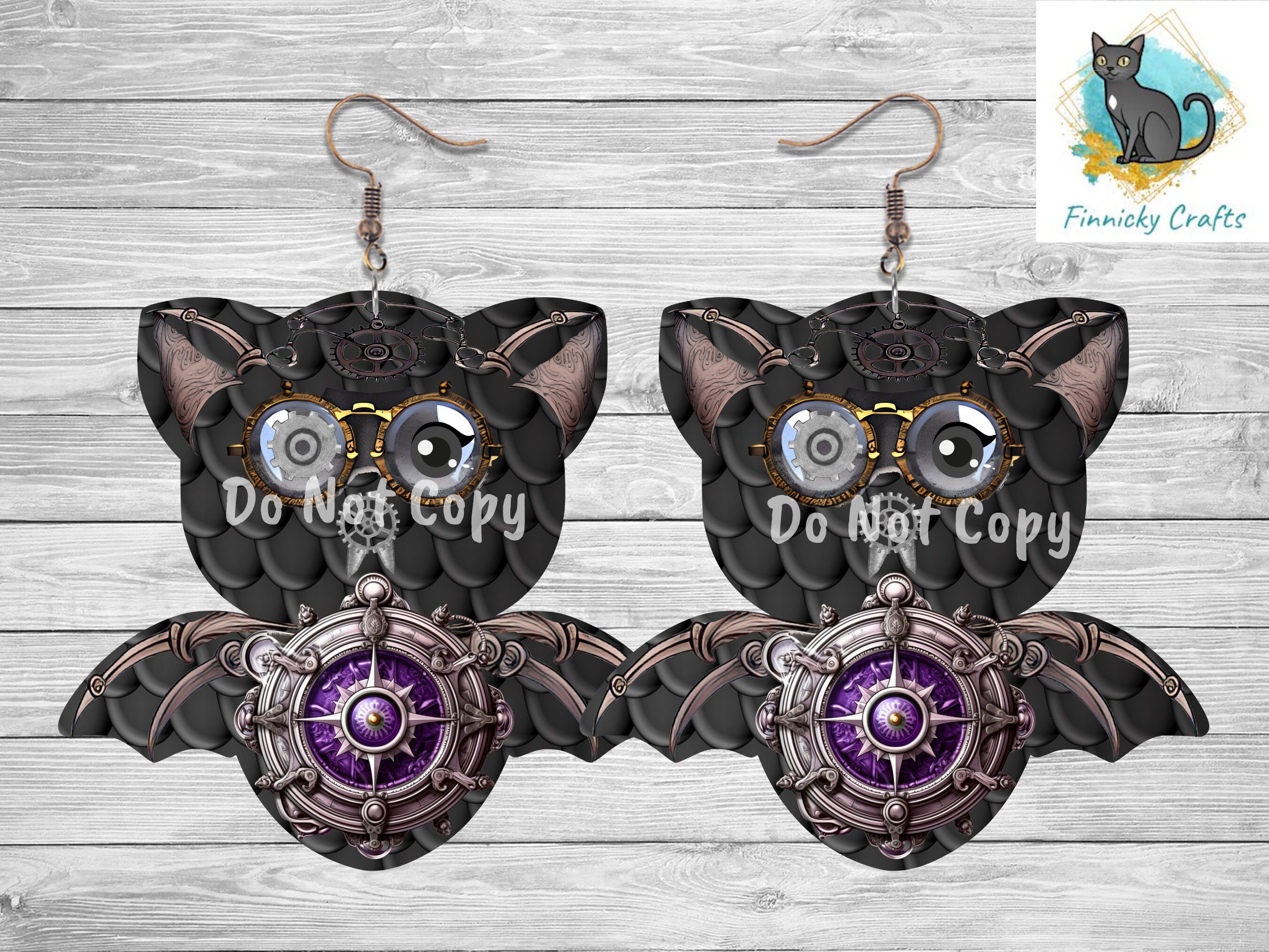 Chubby Bat Bundle Sublimation Steampunk Ghost Eekdigital - Etsy