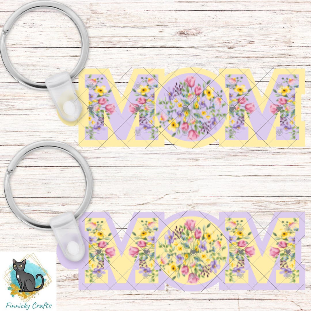 Mom, Mother's Day, Keyrings PNG, Digital Design, Sublimation - Etsy