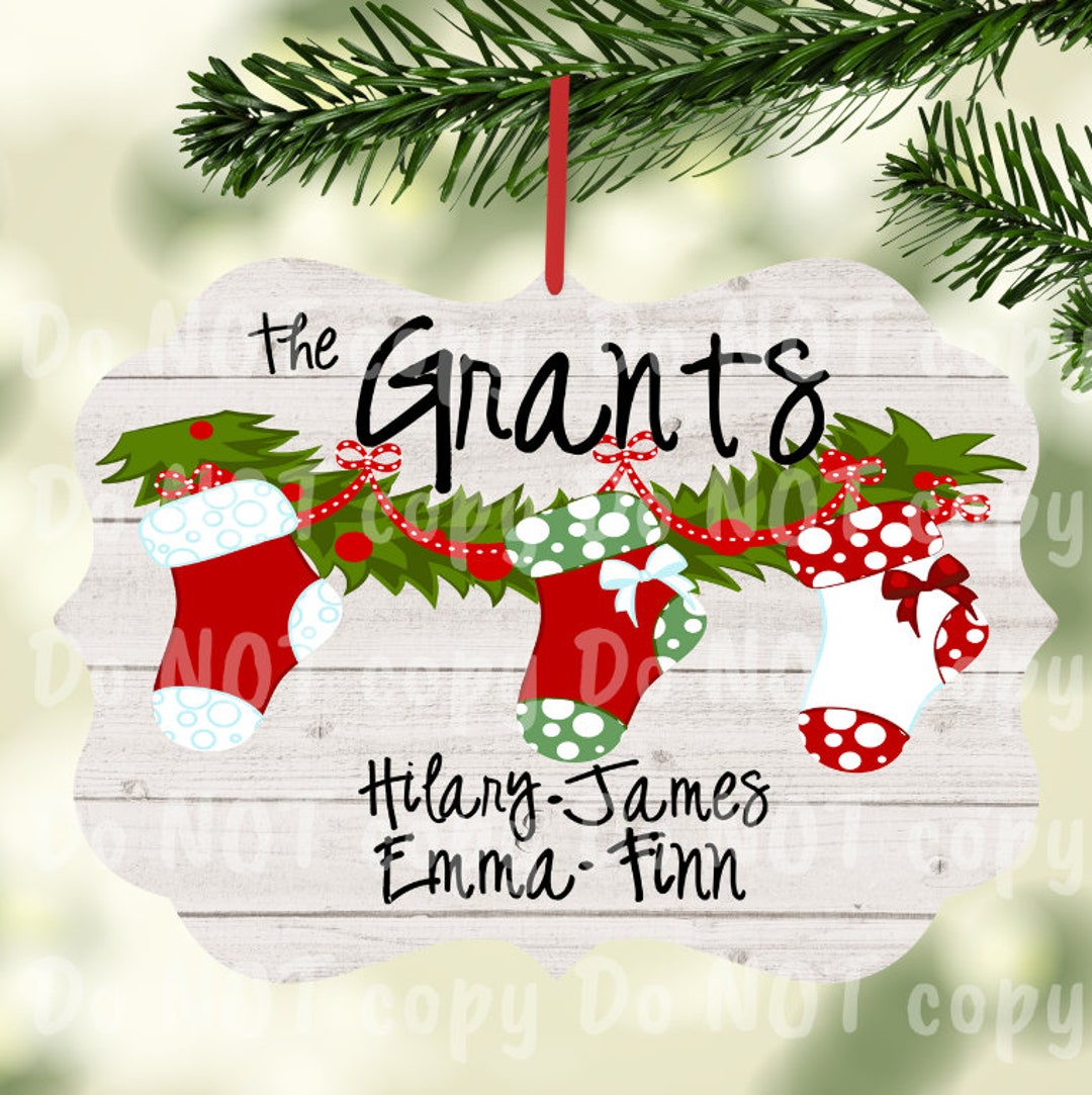 Customizable Stockings Christmas Stockings Xmas Sublimation Design PNG ...