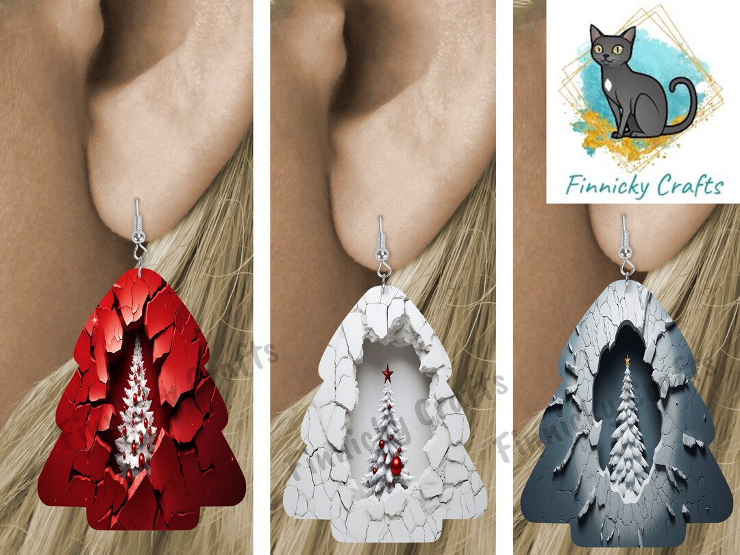 Chubby Tree 3D Design Bundle, Sublimation, Digital, PNG, Design ...