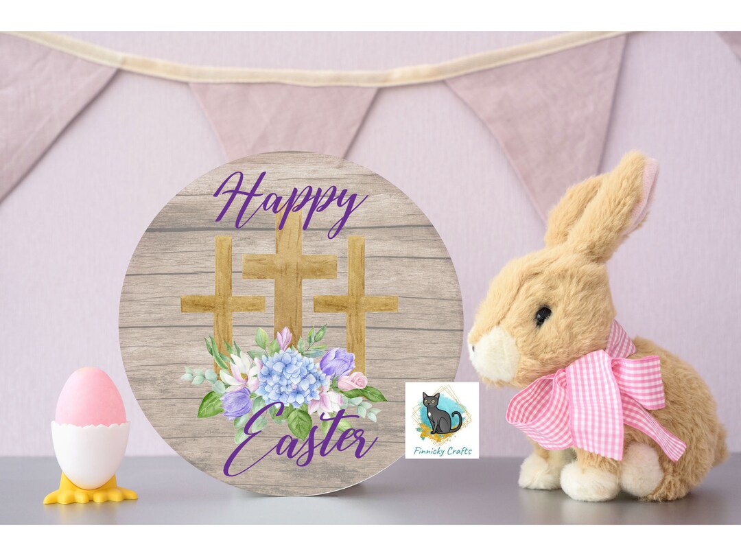 Round Shape Crosses With Flowers Brown Wood Png - Sublimation Designs ...