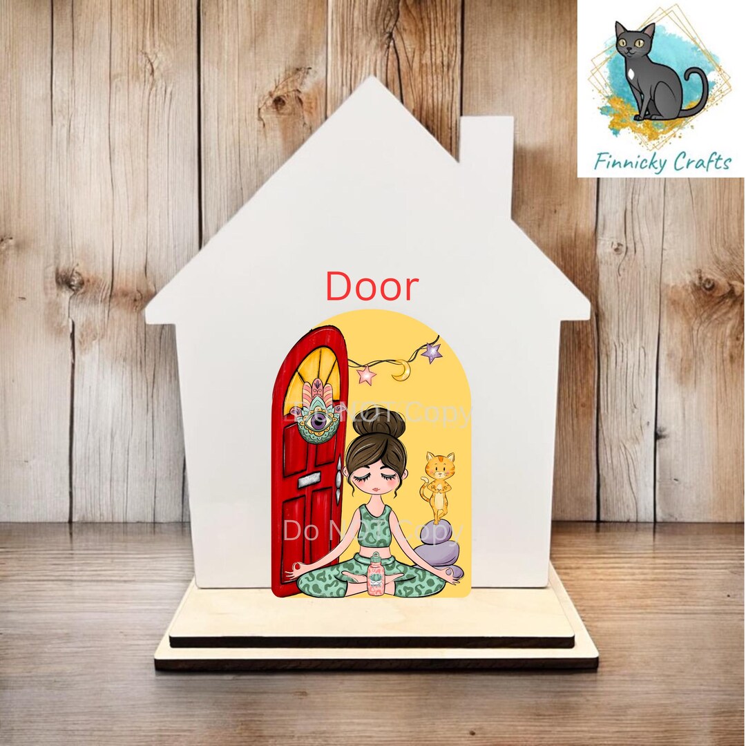Add-on Door for Interchangeable House Sign, Sublimation, Digital, PNG ...