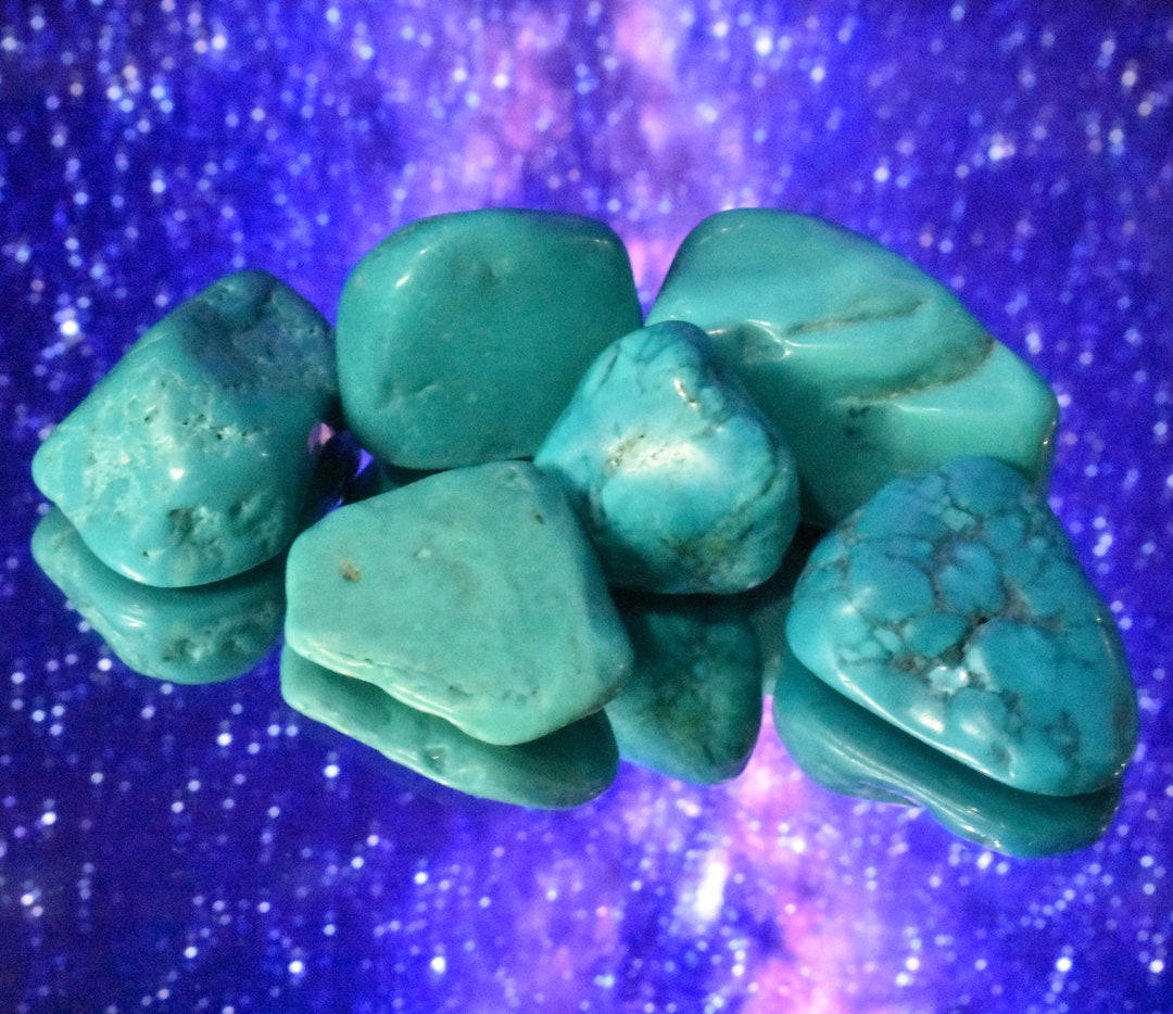 Reiki Charged PREMIUM Turquenite Turquoise Howlite Healing Crystal ...