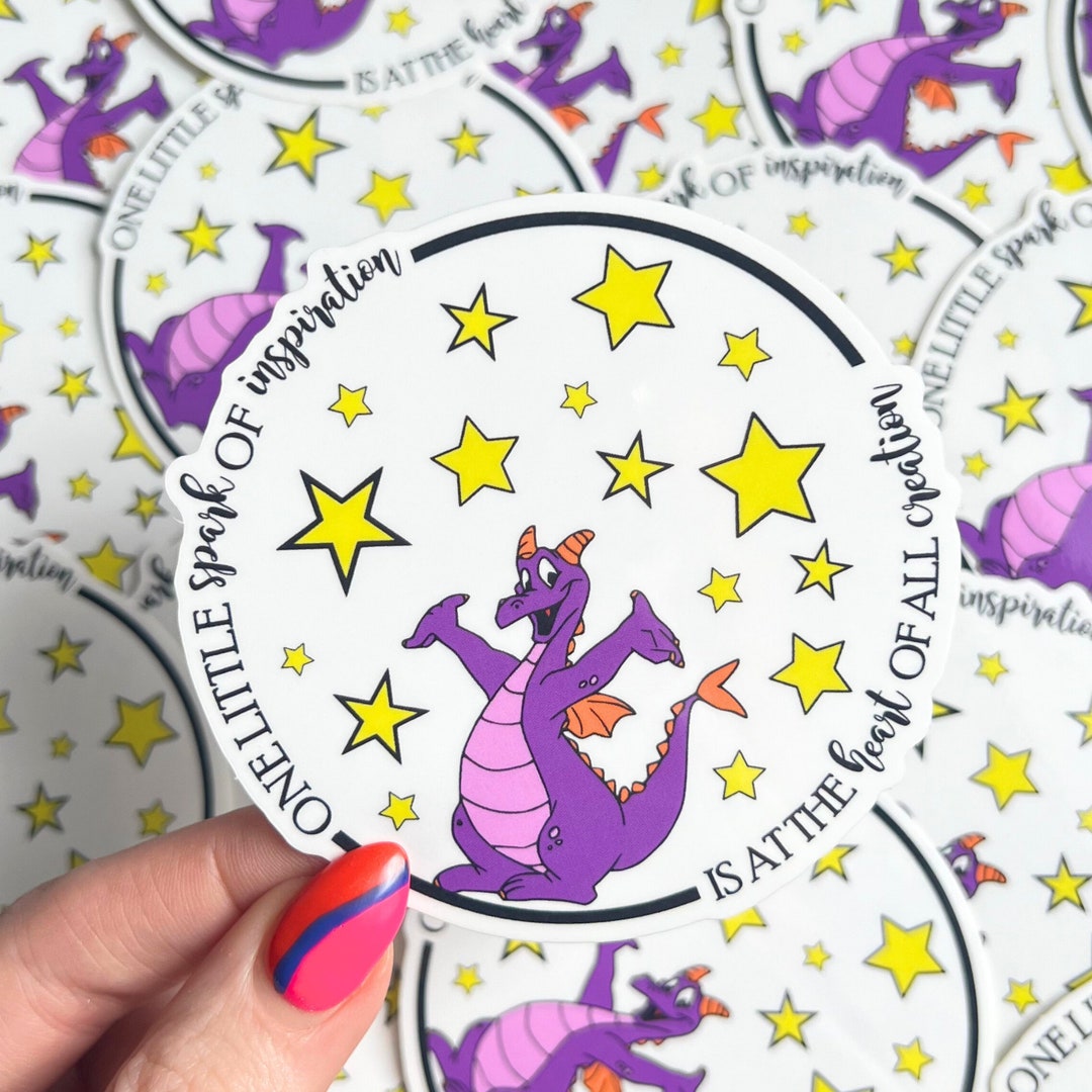 Figment Transparent Sticker - Etsy