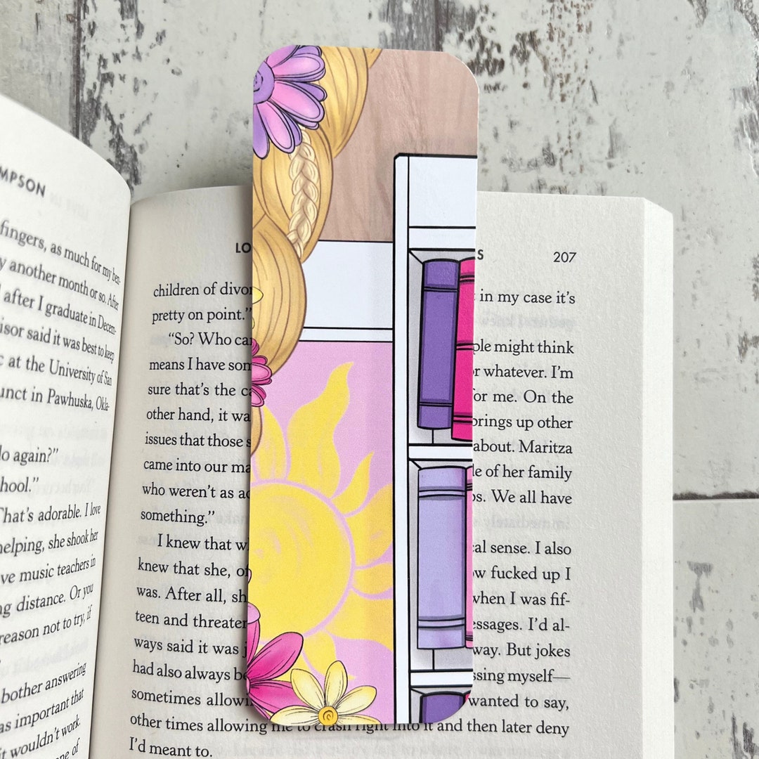 Tangled Bookmark - Etsy