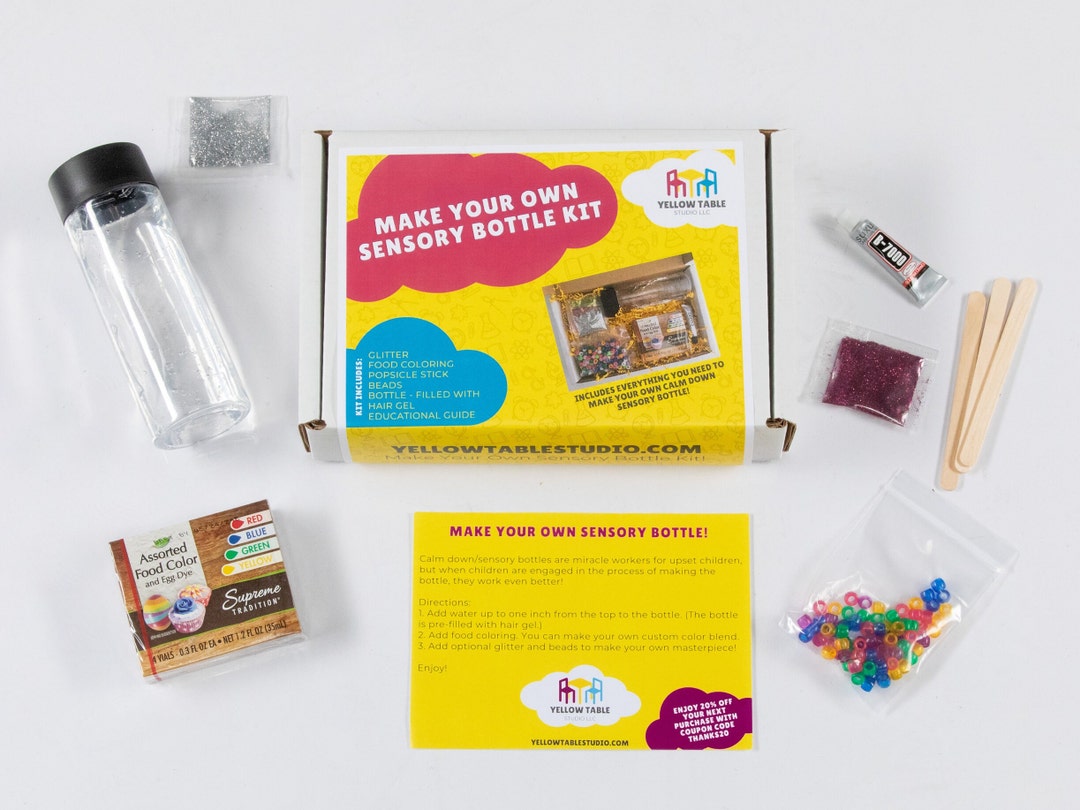 DIY Sensory Bottle | Sensory Toys Autism | Craft Kits for Kids ...