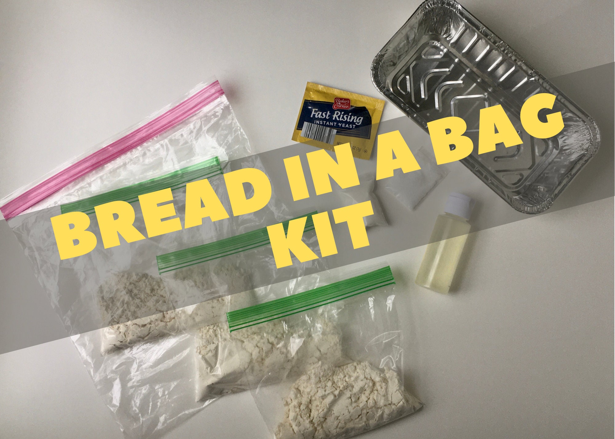 Bread in a Bag Kit | Baking Kit | DIY Bread - Etsy