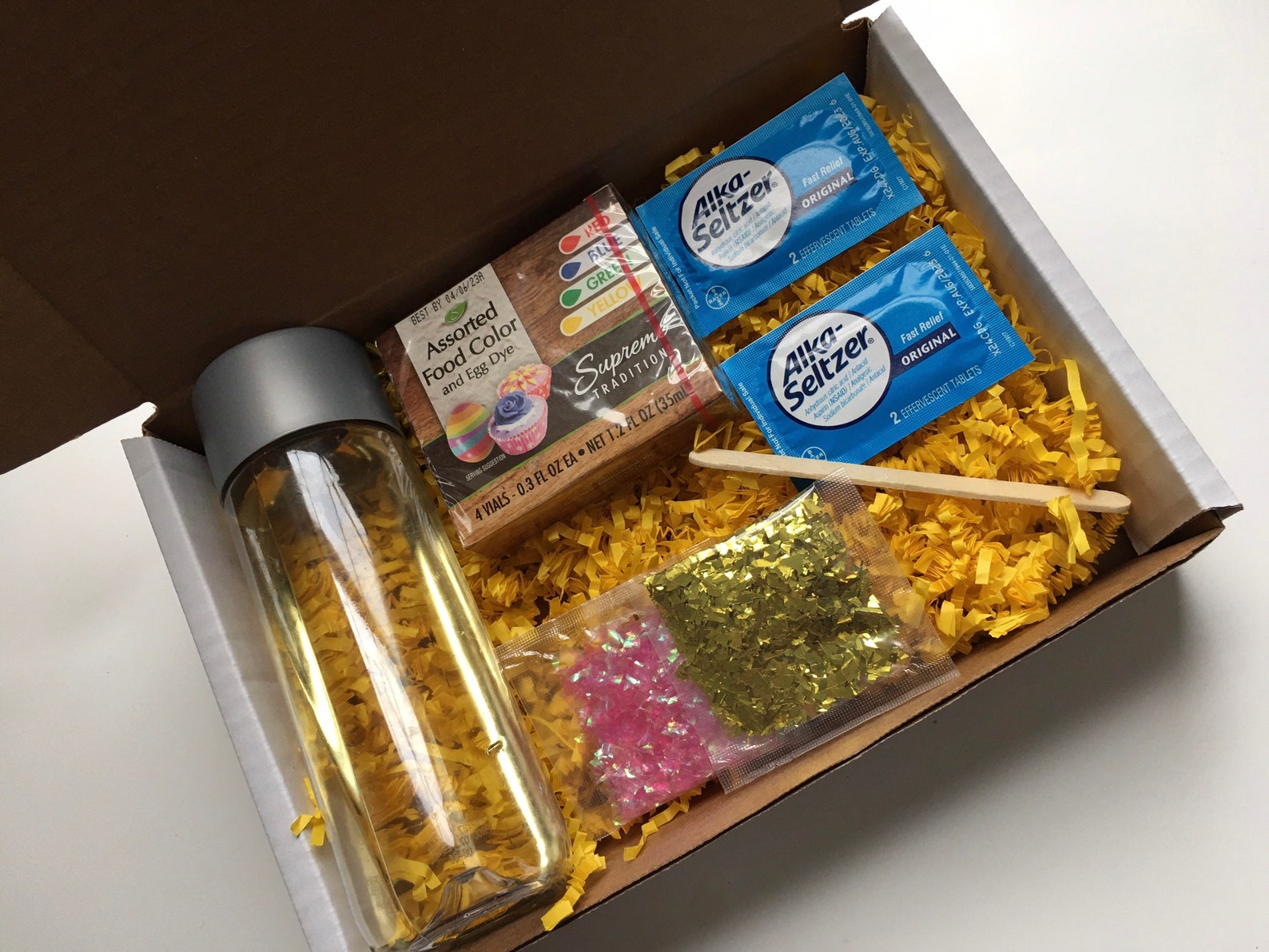 DIY Lava Lamp Kit, Homemade Lava Lamp Kit, Science Kid Kit, Kid ...