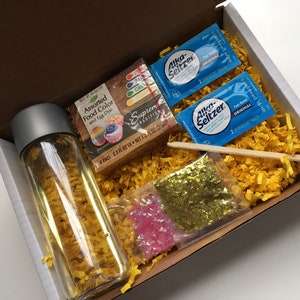 DIY Lava Lamp Kit, Homemade Lava Lamp Kit, Science Kid Kit, Kid ...