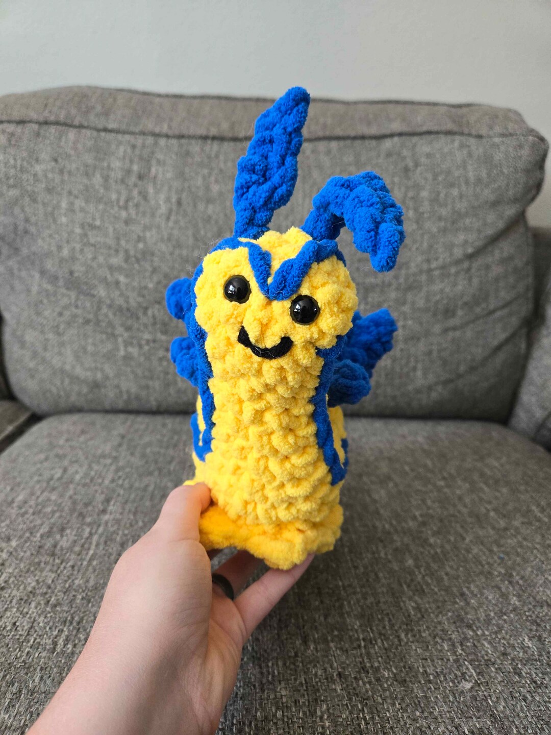 Hyperslug Taynix Crochet Pattern Cannon Size Chunky Yarn Doomslug - Etsy