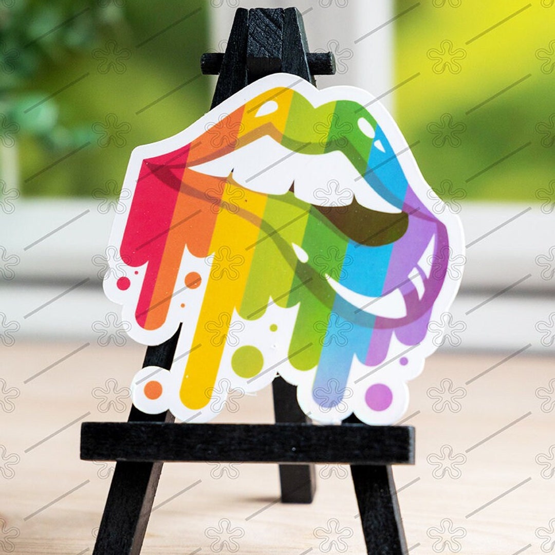 LGBT Pride Stickers for Laptop Water Bottles Pride Flag - Etsy