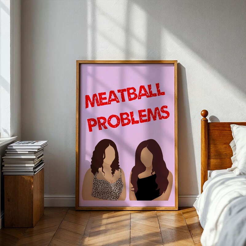 Meatballs Art 3 - Etsy