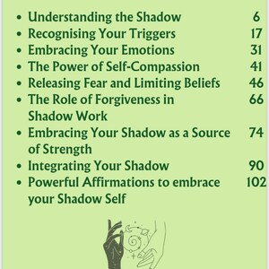 Shadow Work Fillable Digital Product Shadow Alchemy Workbook Self-help ...