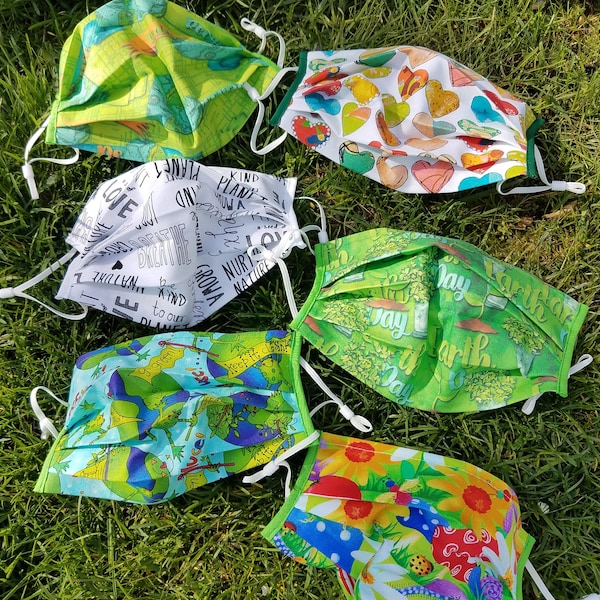 Cloth Face Mask - Etsy