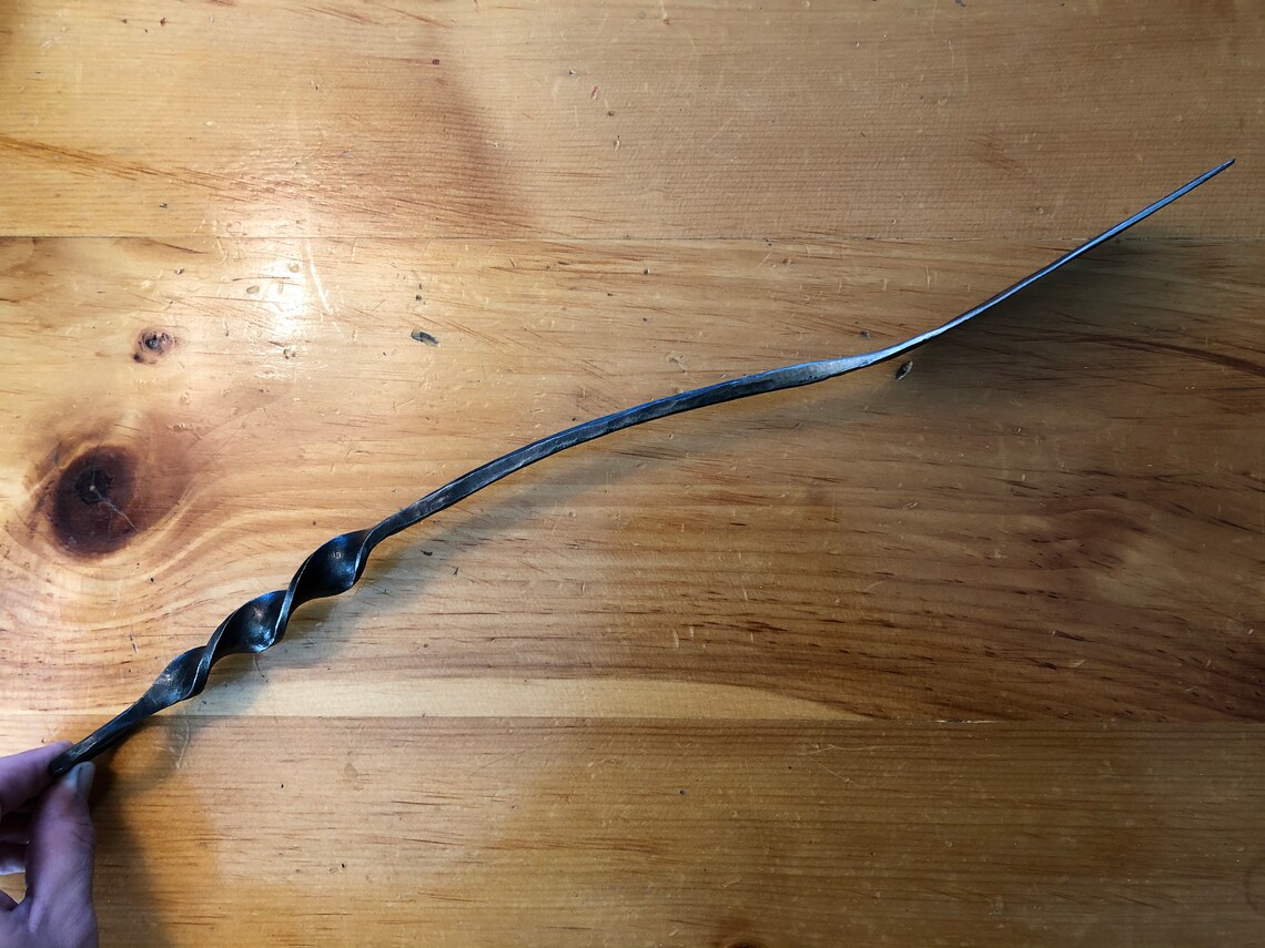 Hand Forged Iron Spatula - Perfect for the Cast Iron Cookware / BBQ - Etsy