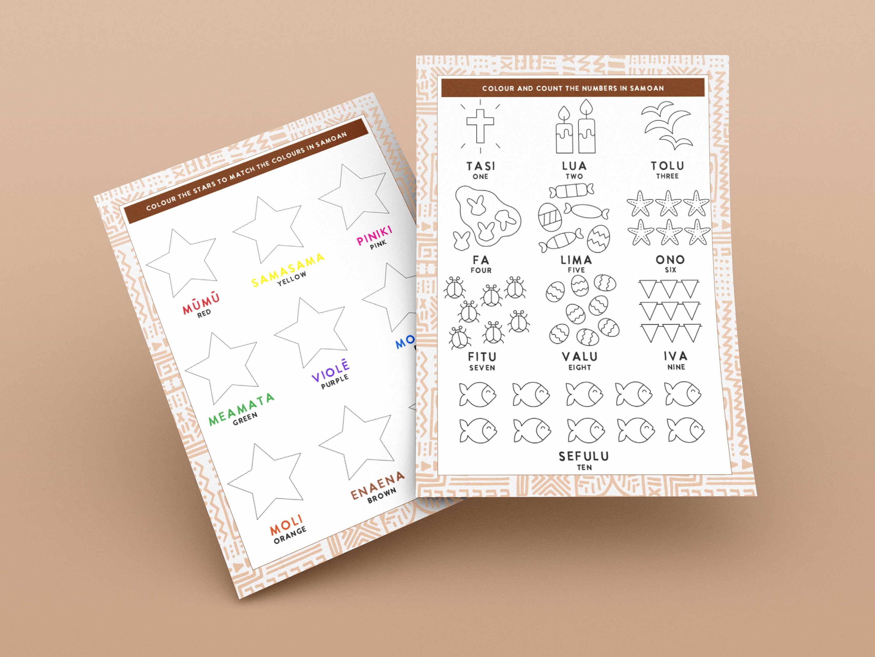 Aoga Aso Sa Sunday School Activity Sheets | Digital Download ONLY ...