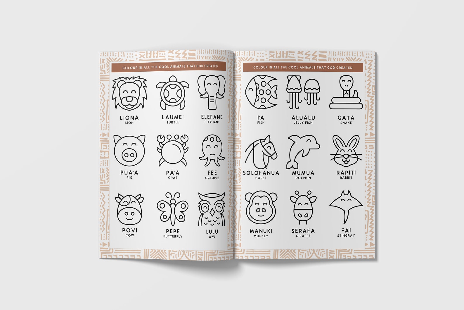 My Aoga Aso Sa Activity Book (samoan Sunday School) - Etsy UK