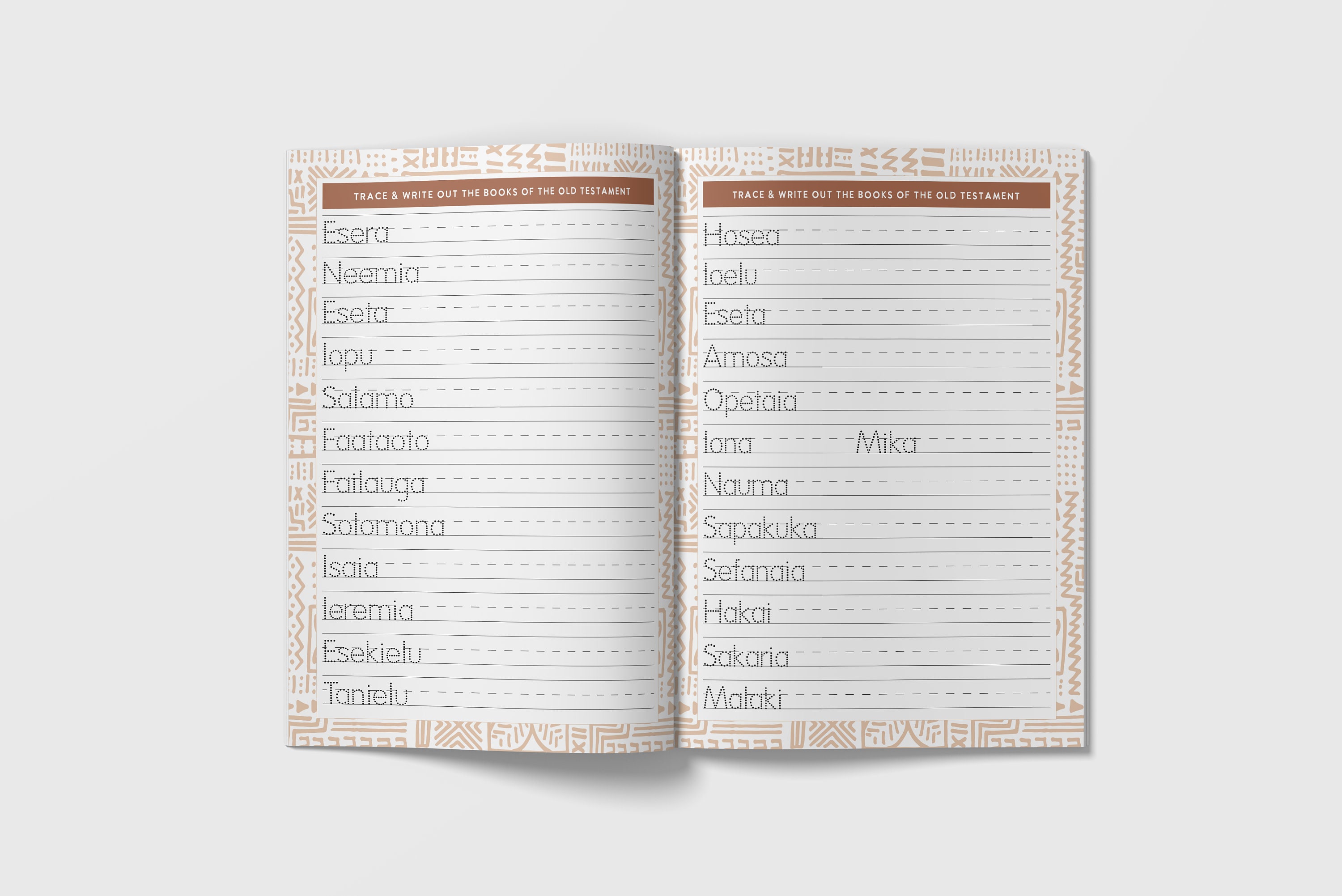 My Aoga Aso Sa Activity Book (samoan Sunday School) - Etsy Australia