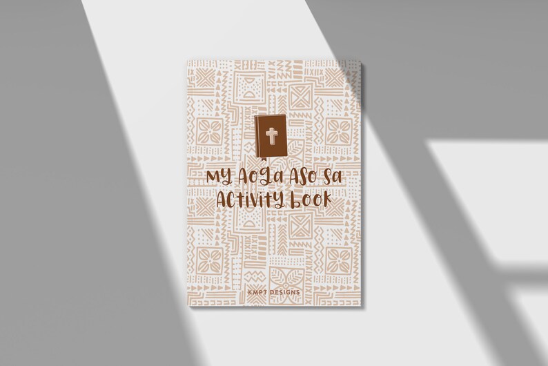 My Aoga Aso Sa Activity Book (samoan Sunday School) - Etsy UK