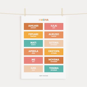 Learning Samoan Printable Set - Etsy