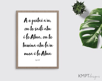 O Le Pi Tautau Samoan Alphabet Kids Wall Art (Instant Download) - Etsy