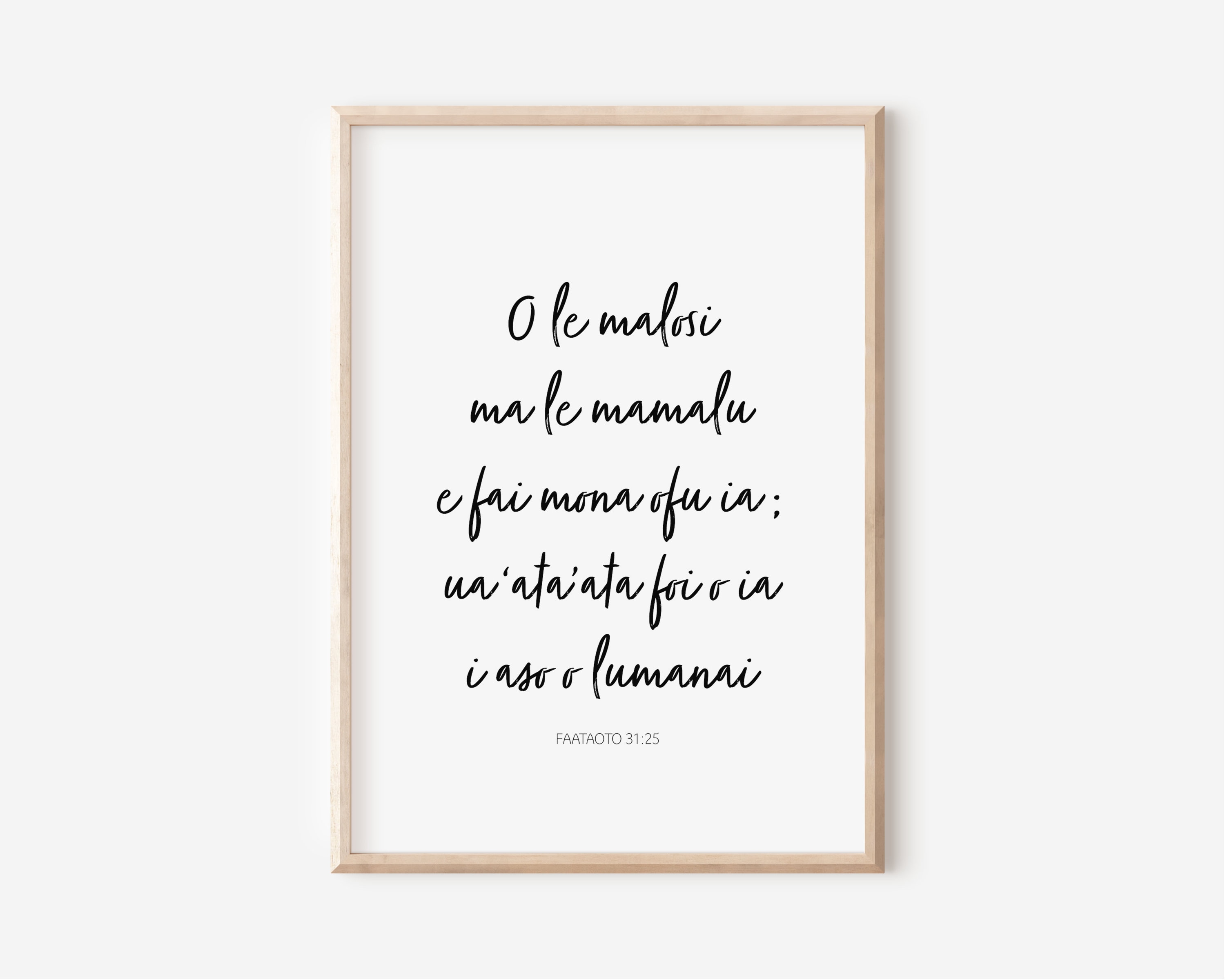 Samoan Proverbs Pacific Island Law Students' Association Tālofa