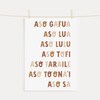O Le Pi Tautau - Samoan Alphabet Kids Wall Art - Etsy