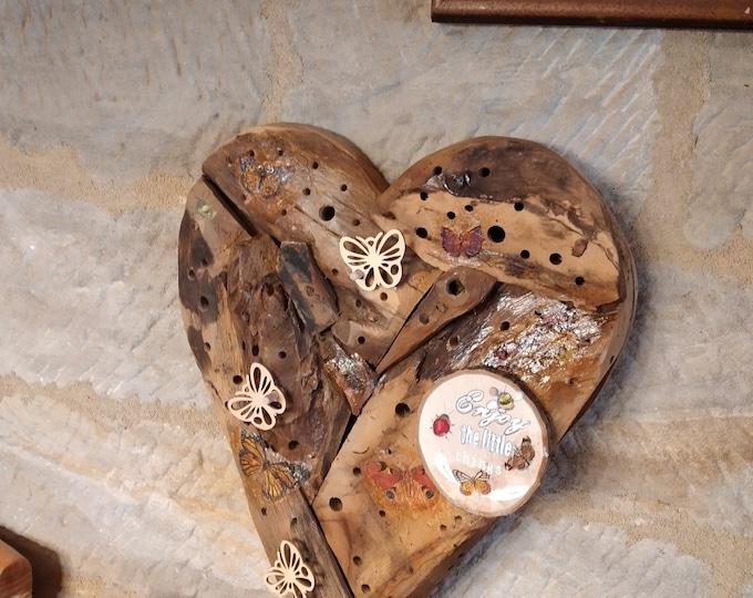 Handmade Insect Hotel Made of Teak Remains , Insect Hotel, Insect Hotel ...