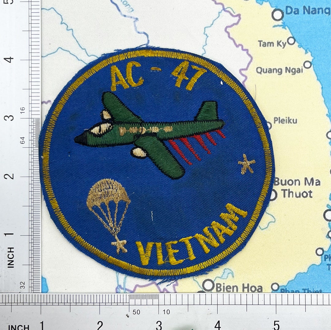 Patch Spooky Gunship Usaf Puff the Magic Dragon Ac-47 - Etsy