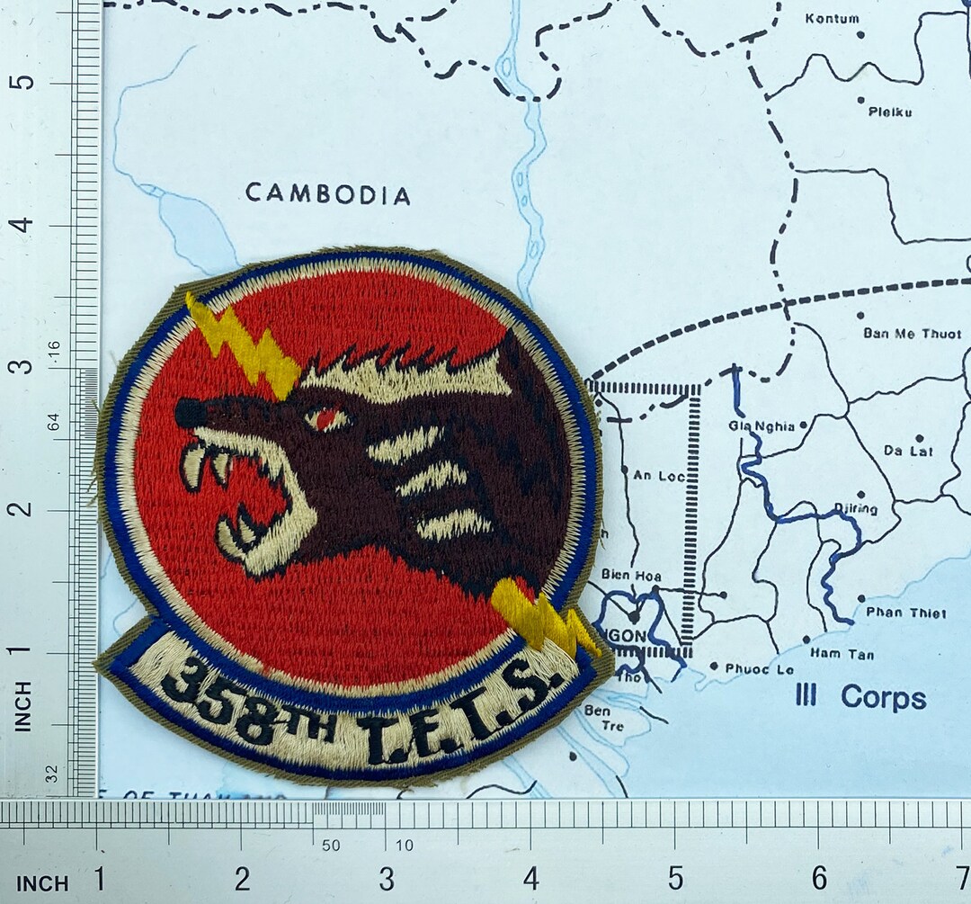 Patch , USAF Air Force 358th Tactical Fighter Training Squadron Patch ...