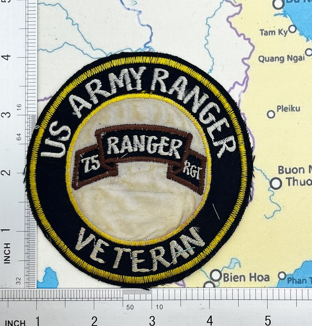 Patch 75th Ranger Rgt Us Army Ranger Patch Veteran Patch - Etsy