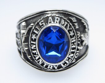 Us Army Military Police Ring - Etsy