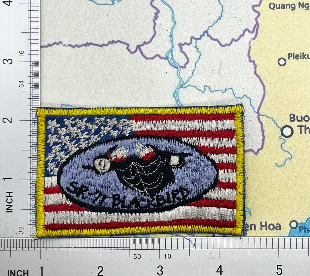 Patch Usaf US Air Force Lockheed SR-71 Blackbird Patch - Etsy