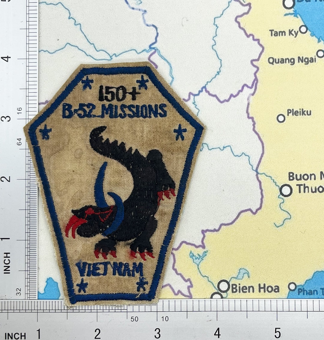 Patch , Vietnam USAF B-52 150 Missions North Vietnam Patch , C5-36 - Etsy